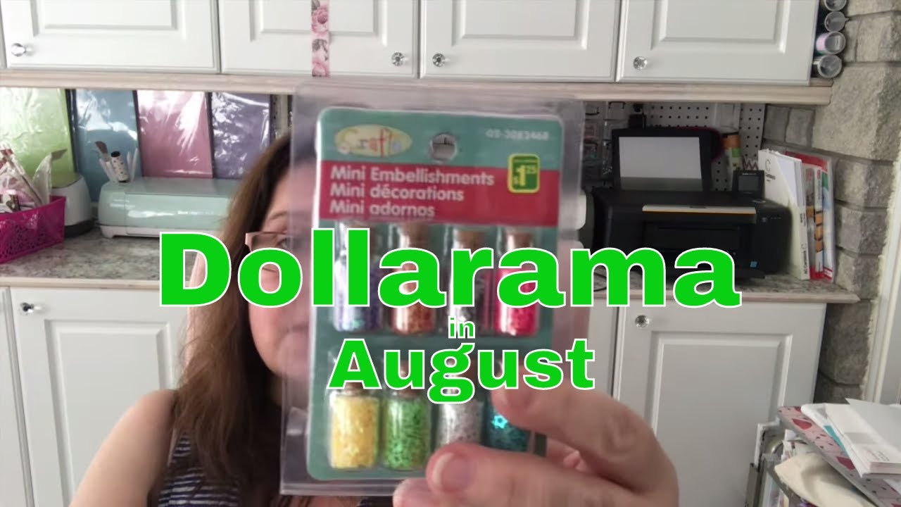 August Dollarama Haul - YouTube