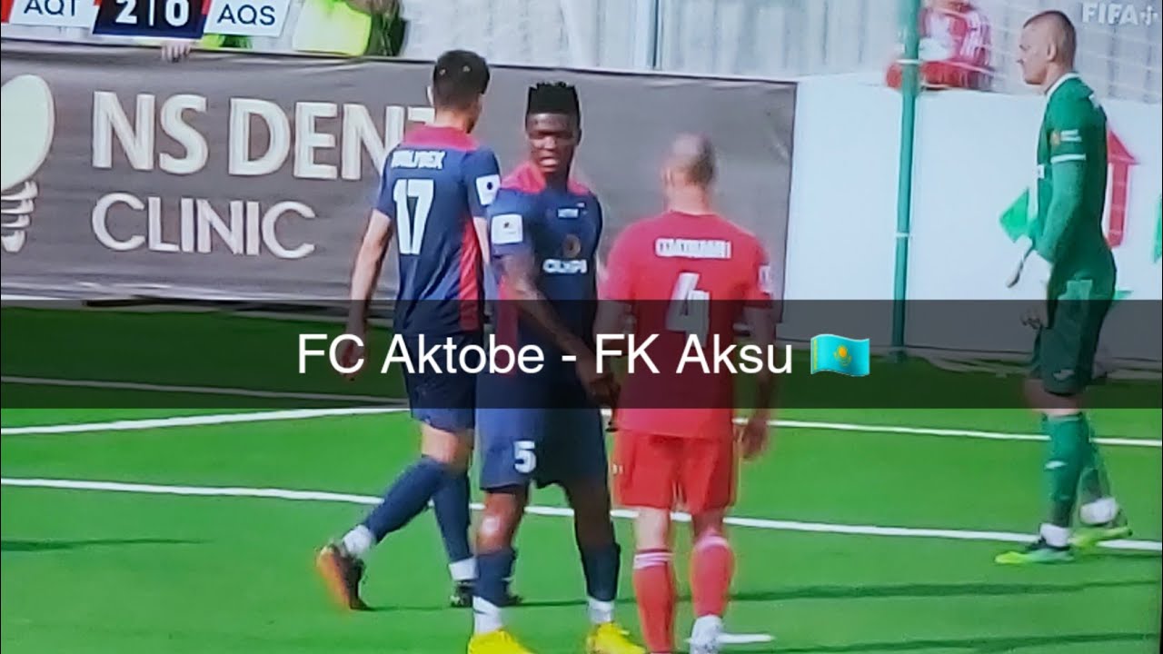 FC Aktobe - FK Aksu 🇰🇿 06-05-2023 2-0 goal - YouTube