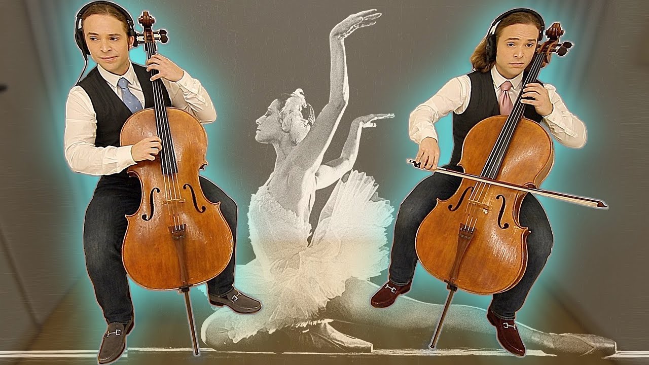 LE CYGNE Saint-Saëns The Swan Cello Duet in C Major - YouTube