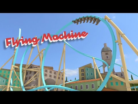[Nolimits 2] Flying Machine | Intamin Hot Racer - YouTube