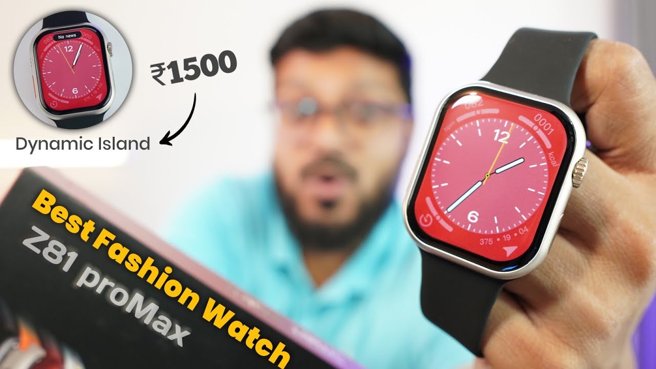 This is Best Series 9 Clone Watch Under 1500 | Z81 PRO Max Smartwatch ...