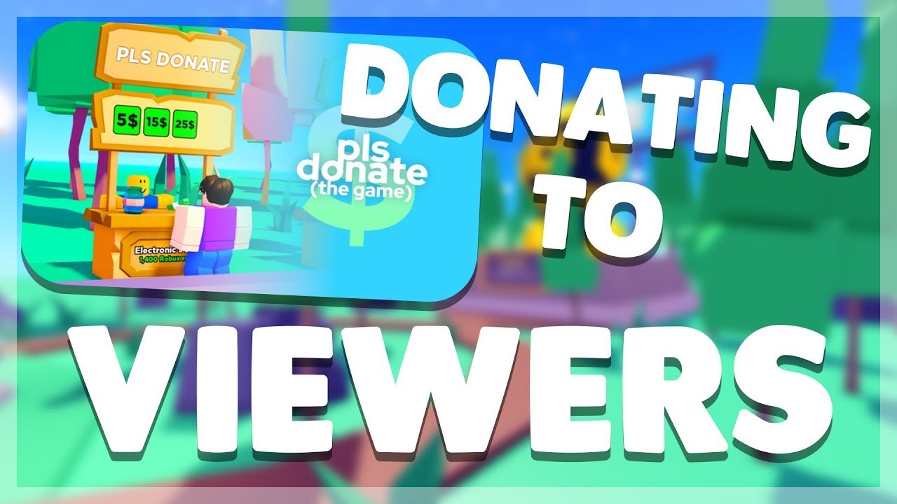 *LIVE* DONATING ROBUX IN PLS DONATE! [ROBLOX] - YouTube