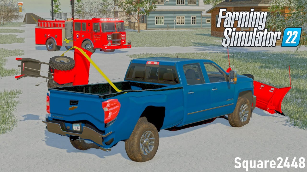 Plow Truck GOT HIT! (CRASH) | FS22 - YouTube