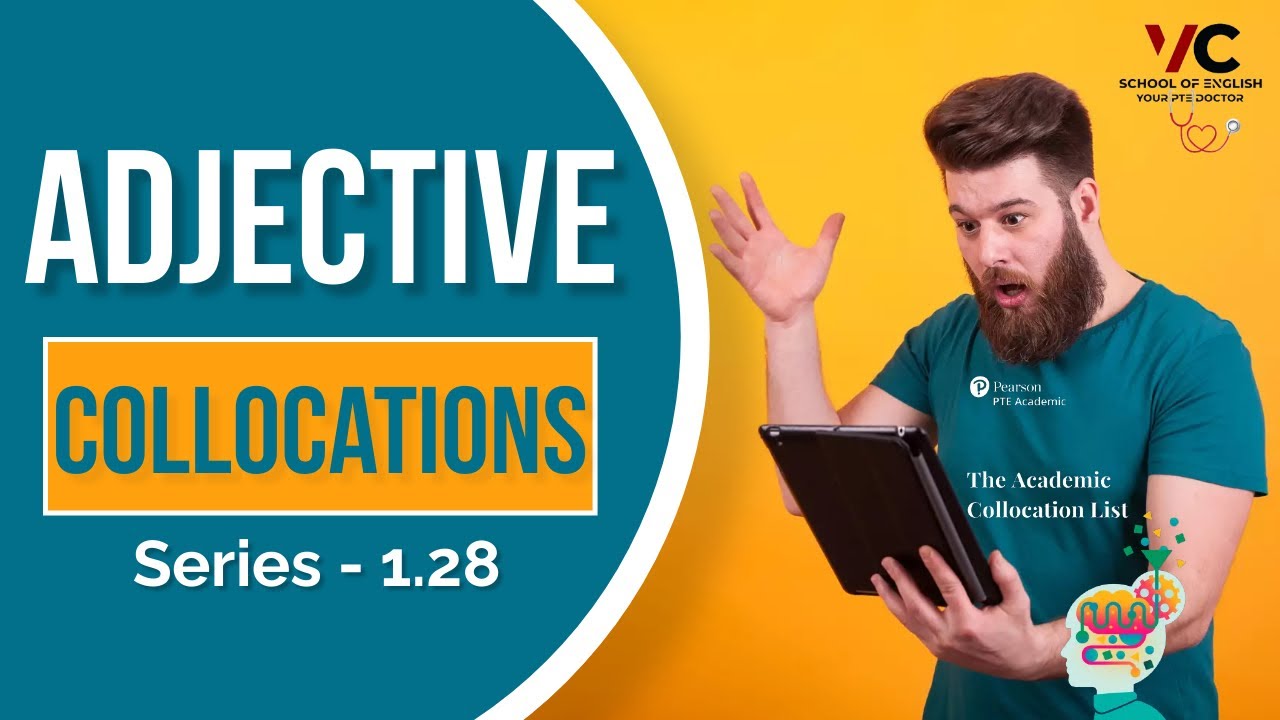 PTE Academic Collocation | Collocation? And Adjective-based Collocation | Series - 1.28 - YouTube
