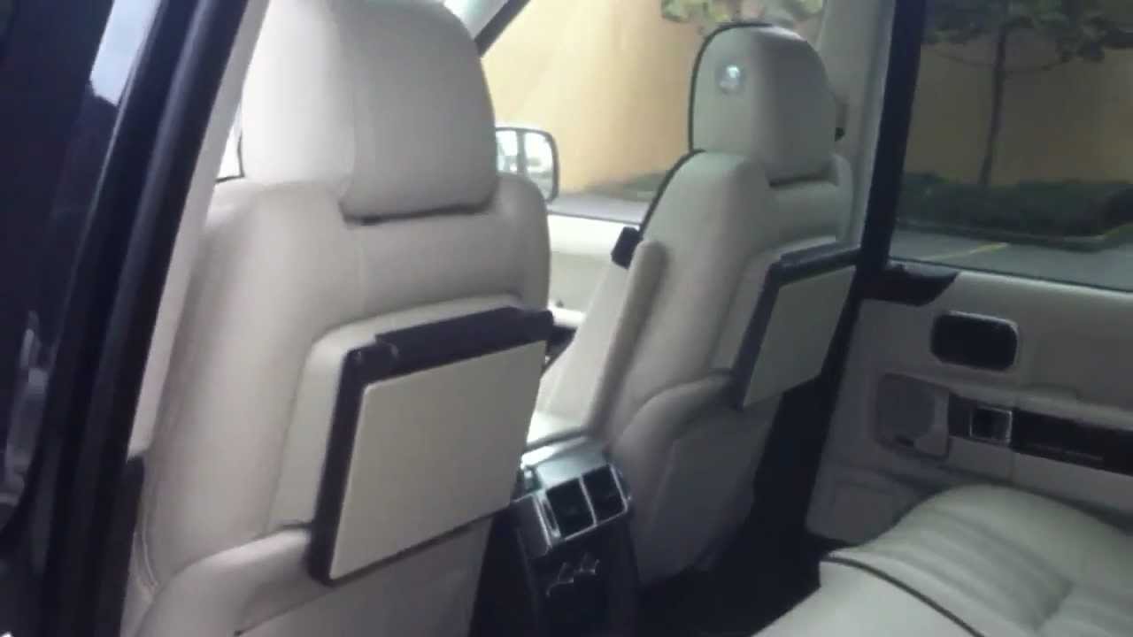 2012 Range Rover iPad 2 docking system - YouTube