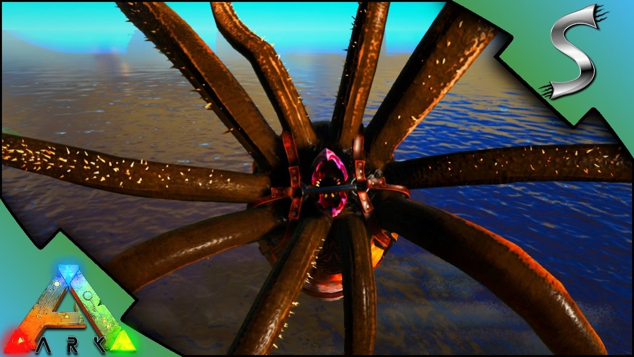 WHAT CREATURES CAN A TUSOTEUTHIS CARRY/GRAB? DRAG & DROWN! | Ark ...