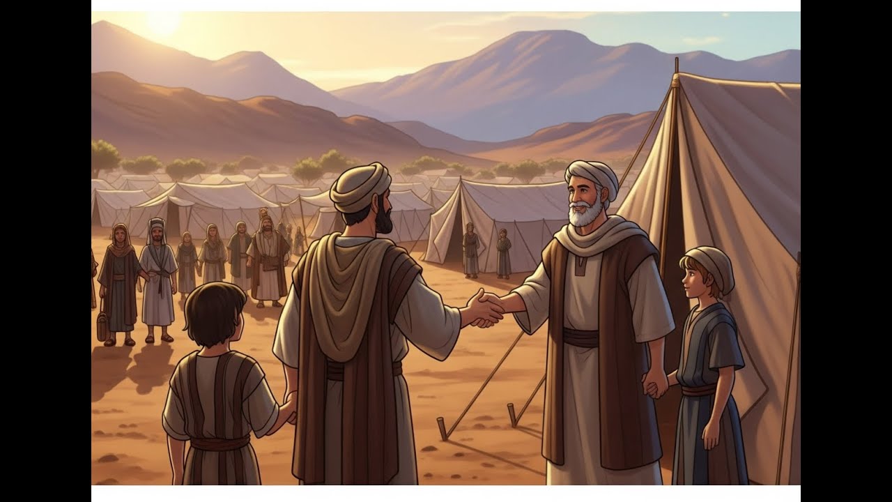 Exodus 18 Moses’ Father in law Visits Israel’s Camp - YouTube
