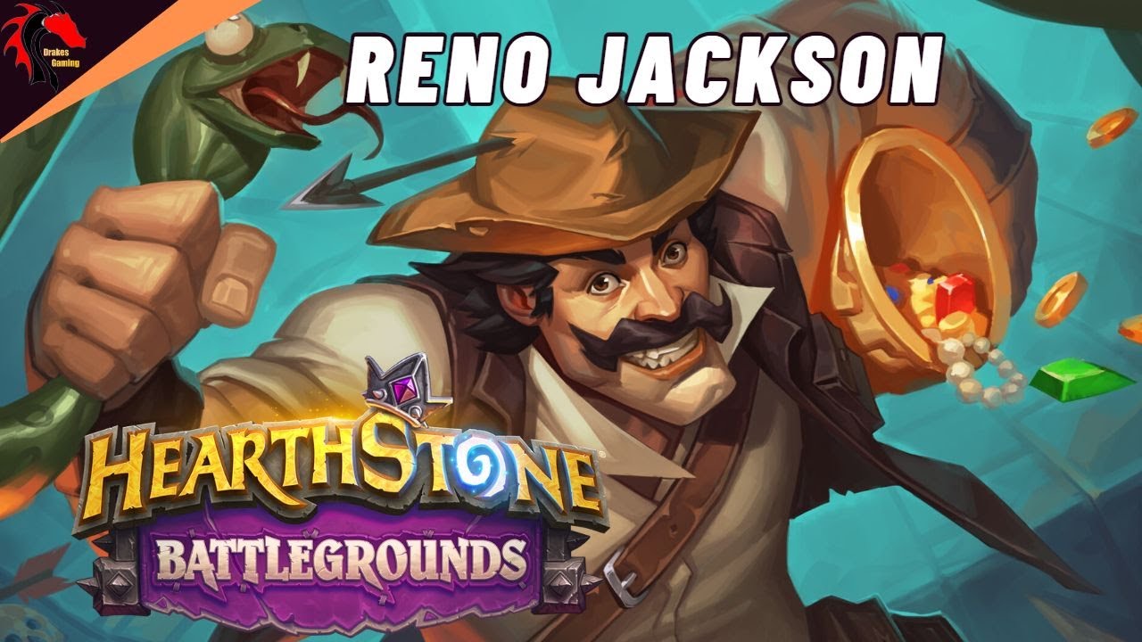 Hearthstone Battlegrounds with Reno Jackson - YouTube