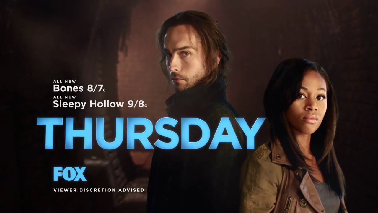 FOX Thursday Dramas 10/8 Promo - Bones, Sleepy Hollow (HD) - YouTube