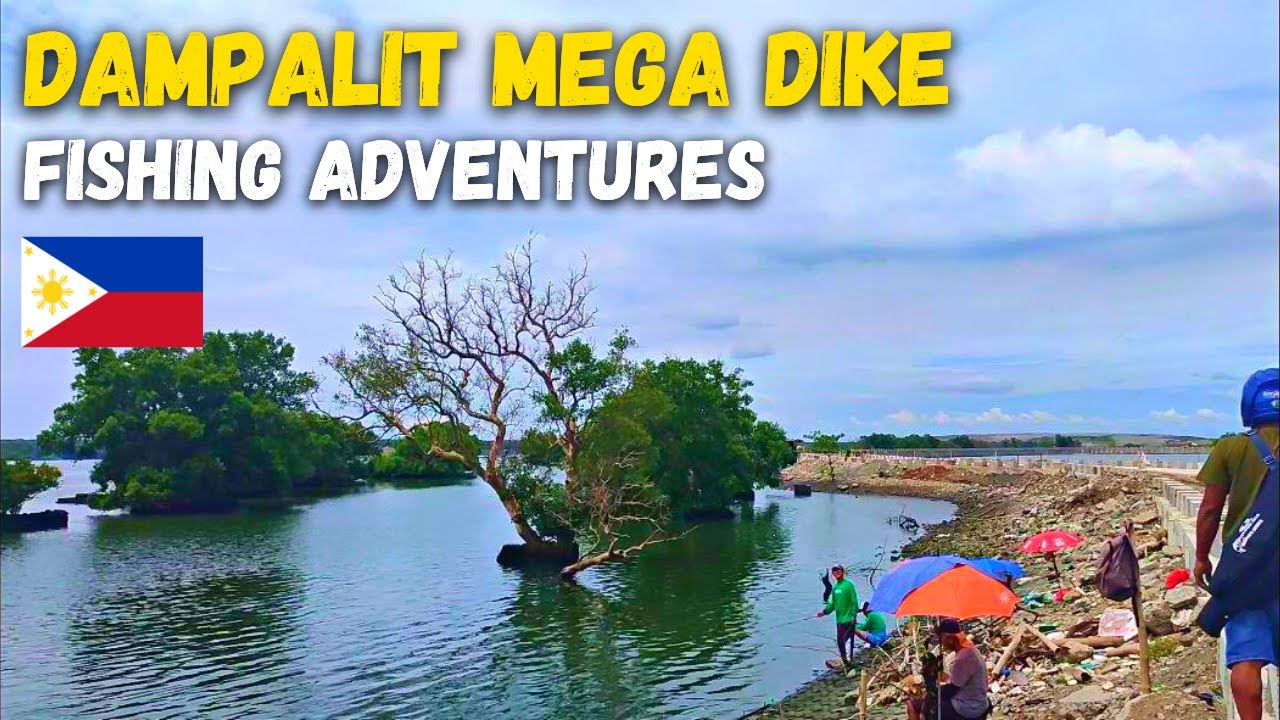 Dampalit Mega Dike Fishing Adventure | Malabon, Philippines 🇵🇭 - YouTube
