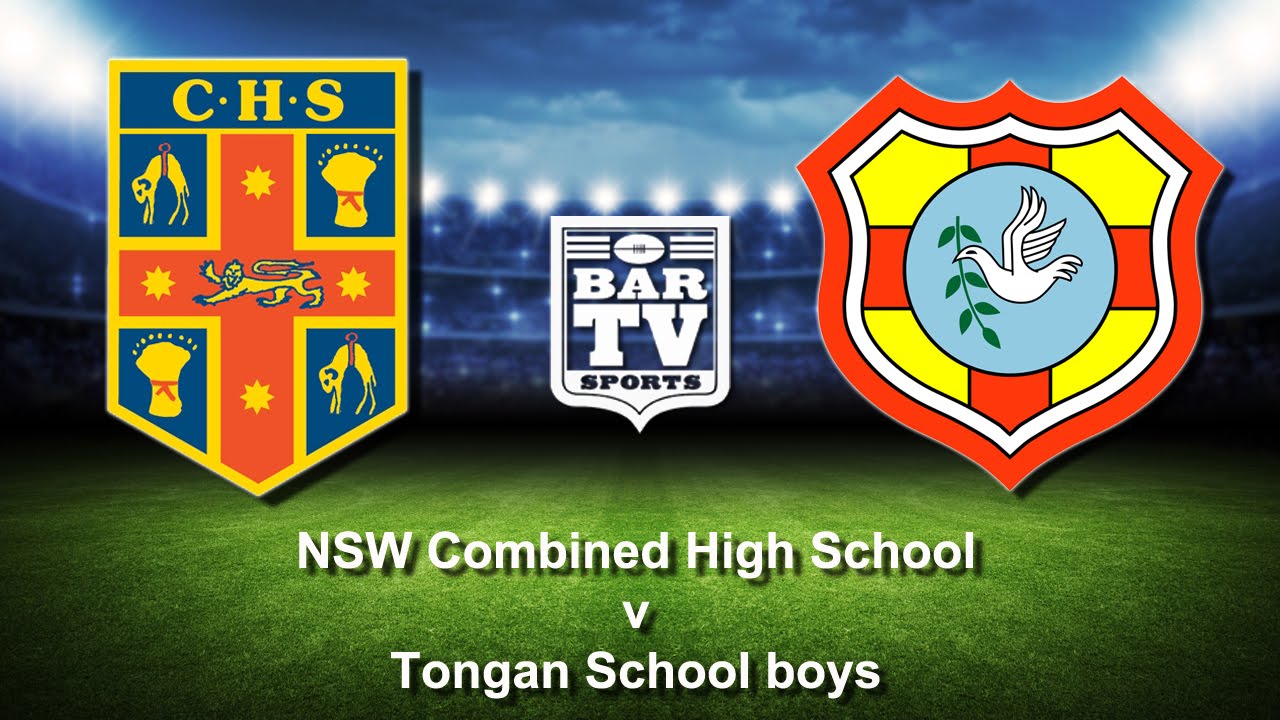 2016 NSW CHS v Tongan School Boys - YouTube