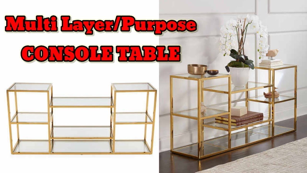 Multi Purpose Console Table| Welder TV - YouTube