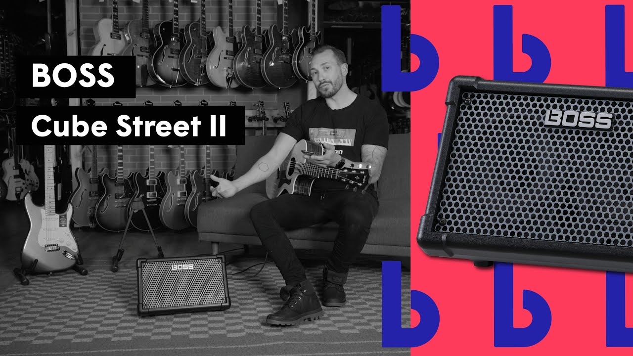 BOSS Cube Street II — l'ampli qui vous suivra partout ! - YouTube