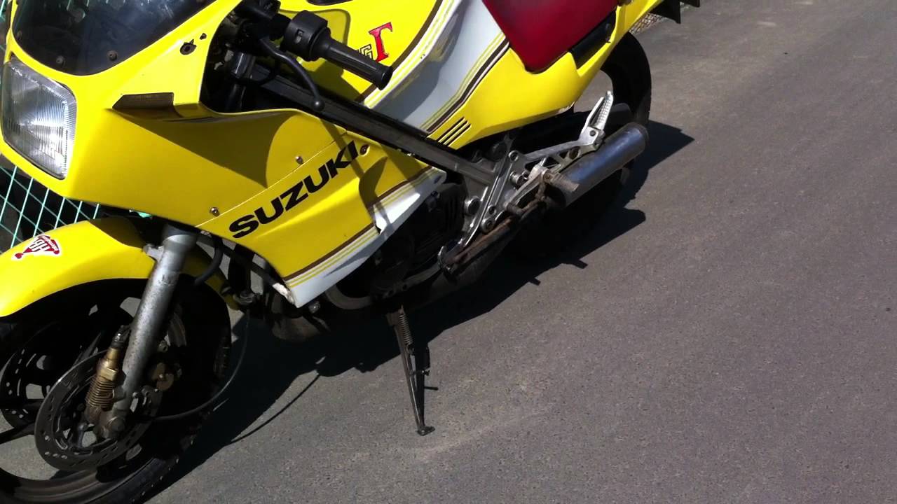 suzuki rg 250 gamma - YouTube
