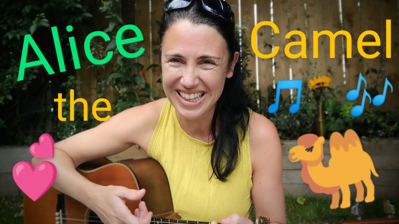 Alice the Camel Song with Becky Bops 🎶😍🐫🐪 Nursey rhyme fun counting ...