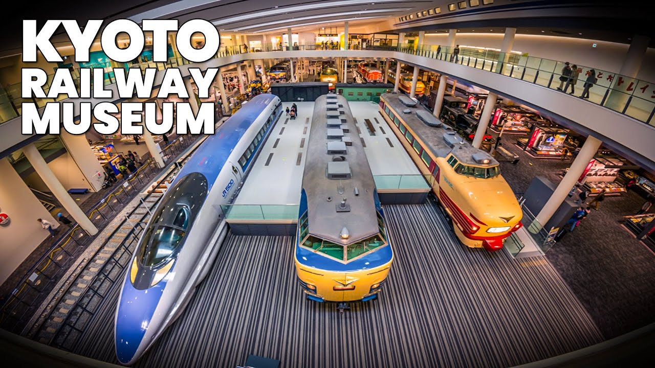 Japan's Amazing Train Museum in Kyoto! A MUST SEE for any Train ...