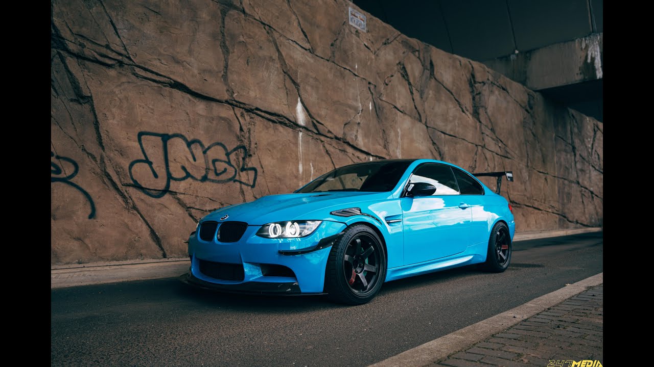 Miami Blue E92 M3 Making of - YouTube