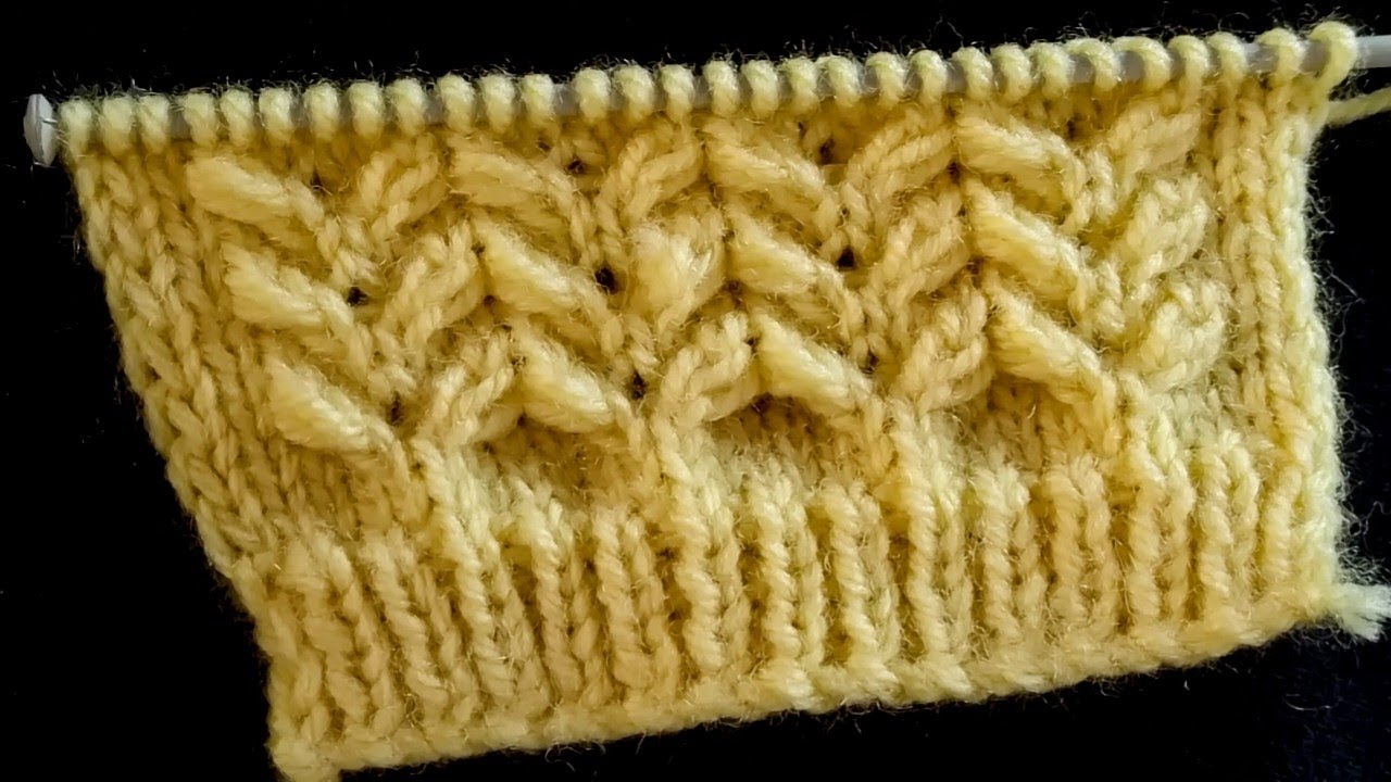 Single Colour Sweater Design/आसान डिजाइन - YouTube