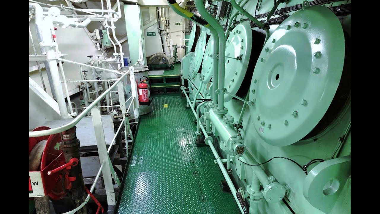 3D Laser Scanning Engine Room for BWTS Retrofit - Container ship 18860 ...