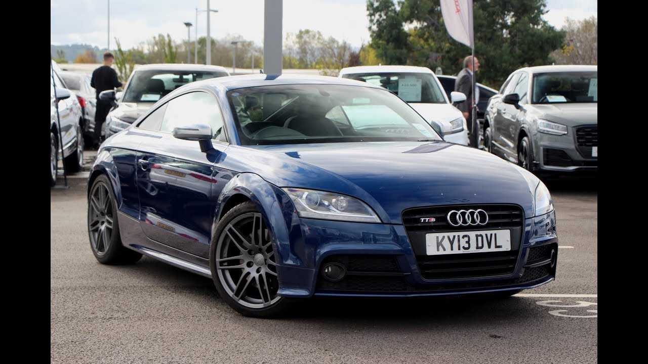 KY13DVL -AUDI TT TTS TFSI QUATTRO BLACK EDITION BLUE 2013 - YouTube