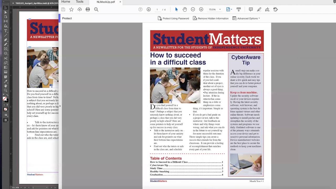 1st Page Newsletter - YouTube