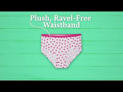 Fruit of the Loom Girls' Cotton Brief Underwear= Girls underwear 100% Cotton Imported