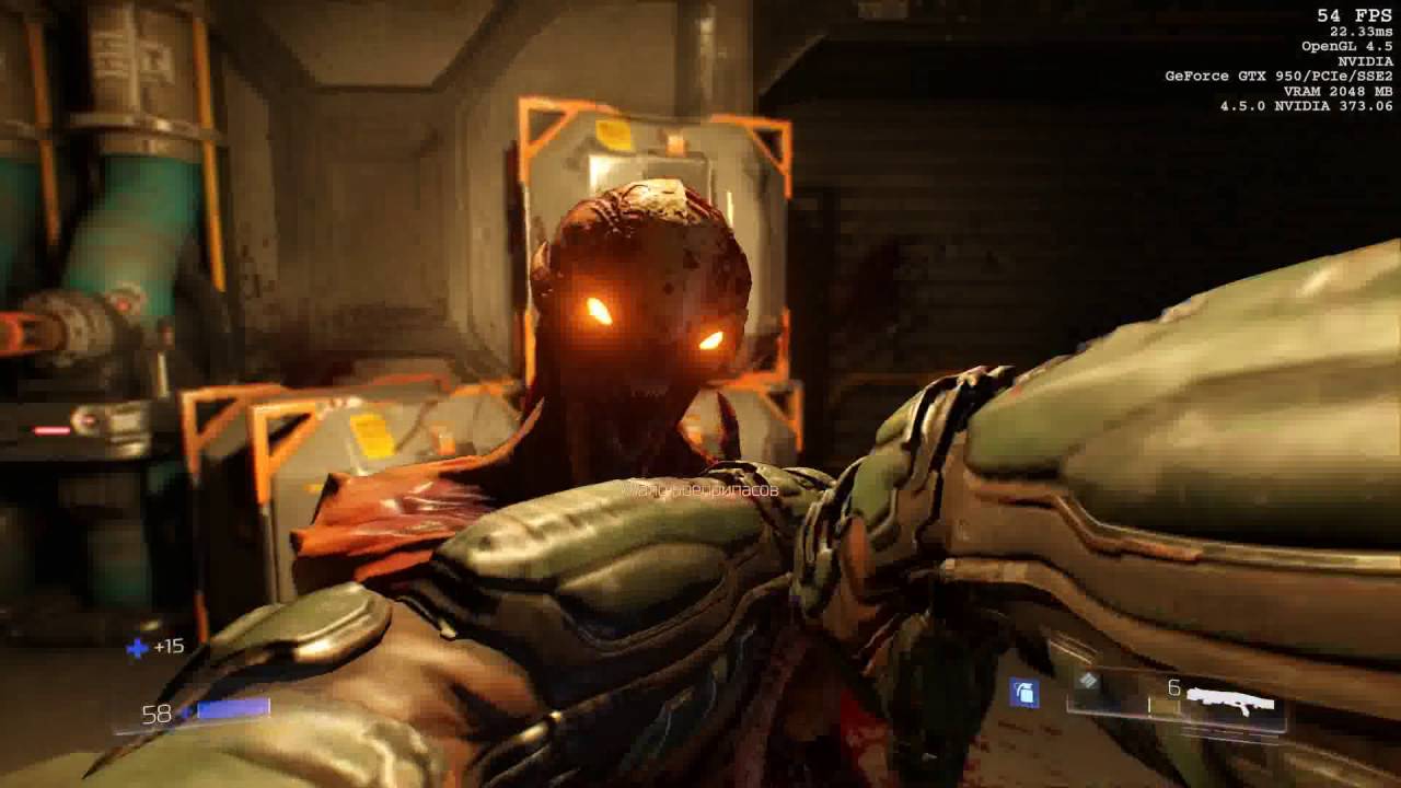 Doom 2016 vulkan api vs Opengl 4.5 - YouTube