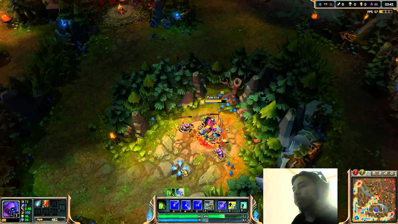 Season 4 Jax Jungle Clear Speed - Testing out How LoL Champs Work in ...