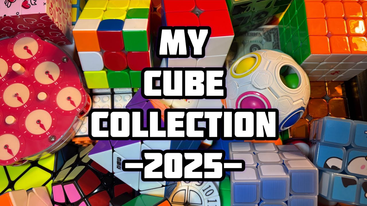 My ENTIRE Cubing Collection! (200 CUBES!) - YouTube