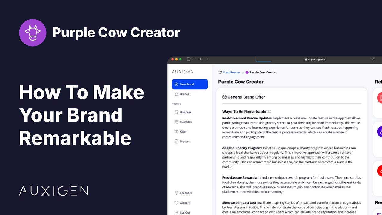 Stand Out from the Crowd with Easy Purple Cow Strategies - YouTube