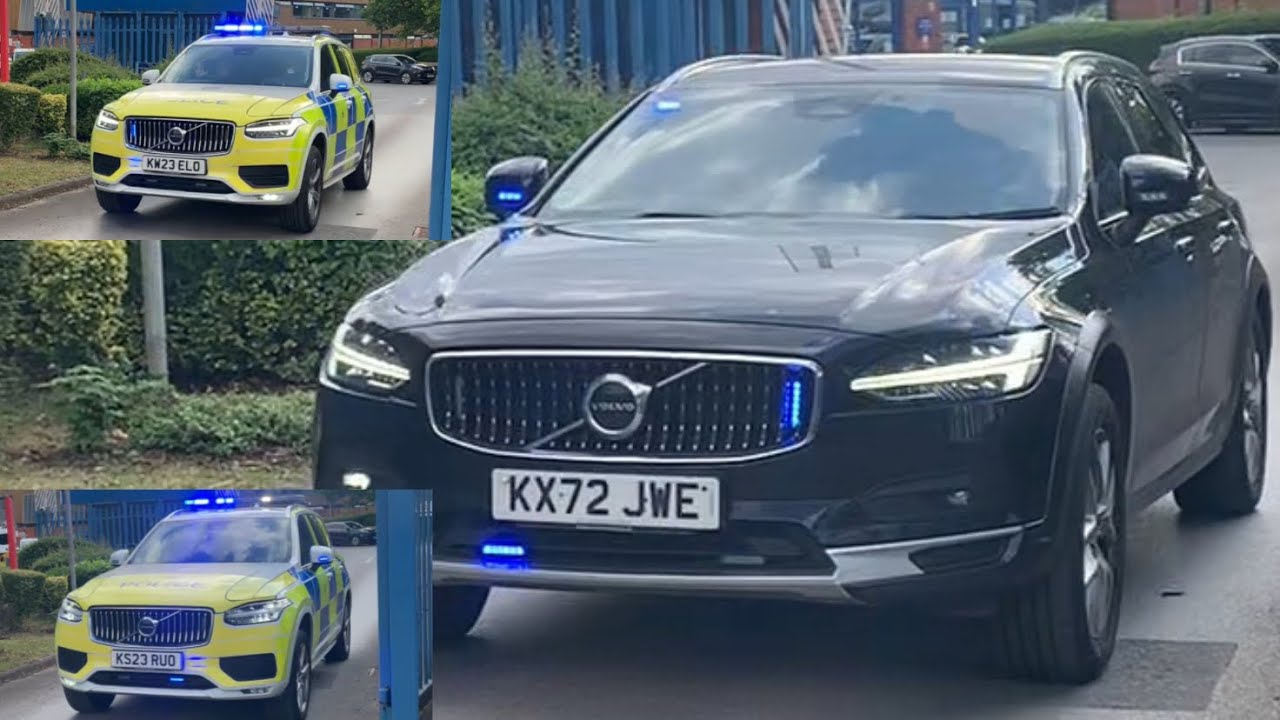 Unmarked 72 Plate Volvo V90CC + X2 Marked Volvo XC90 Tactical Firearms ...