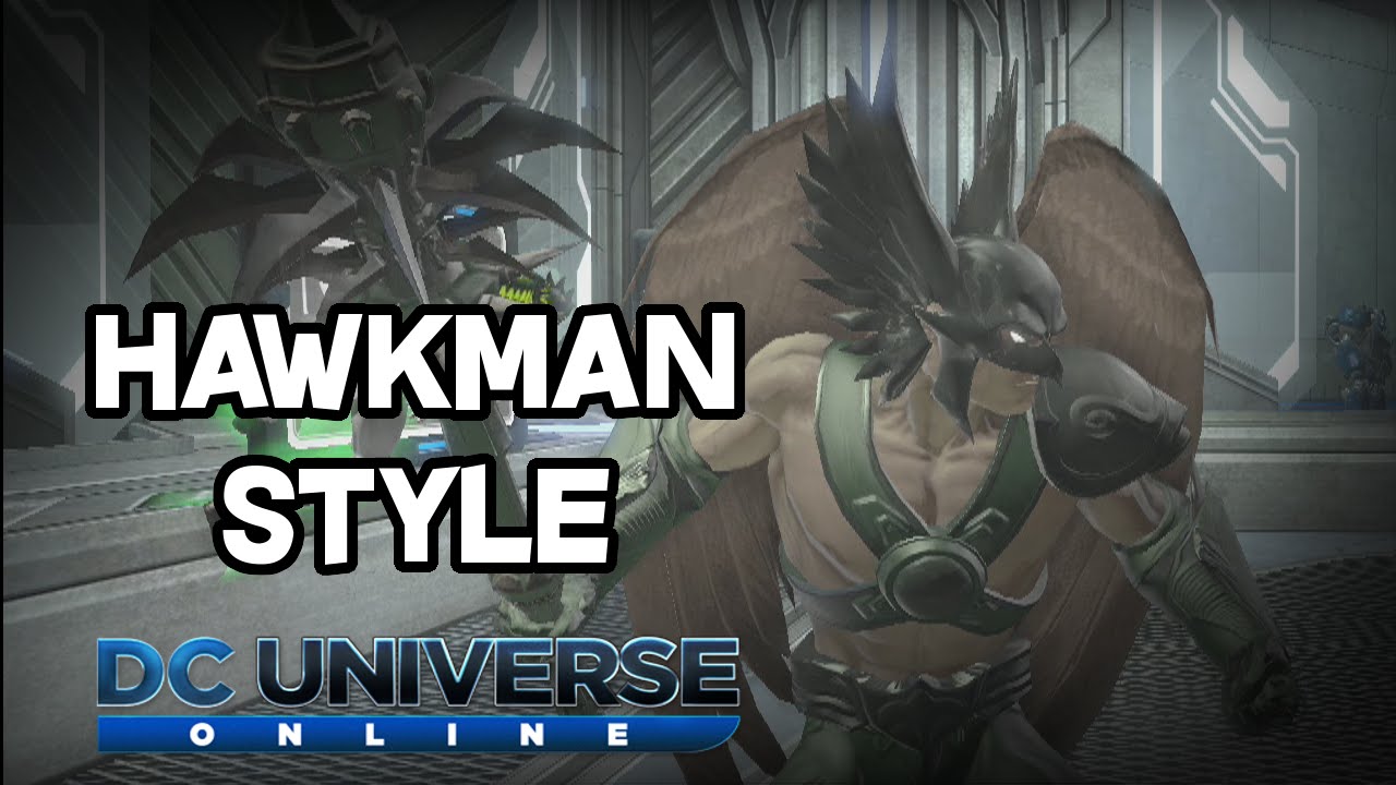 DCUO - Hawkman Style [2016] - YouTube