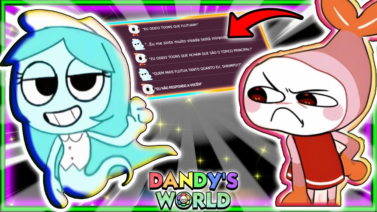 📣CONNIE E SHRIMPO DISCUTEM 👀CONNIE E FLUTTER AMIGAS💙CONVERSAS 💬 DANDY'S ...