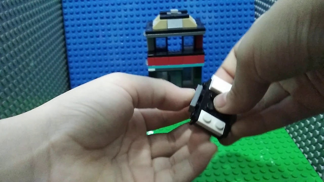 How to build a lego micro car - YouTube