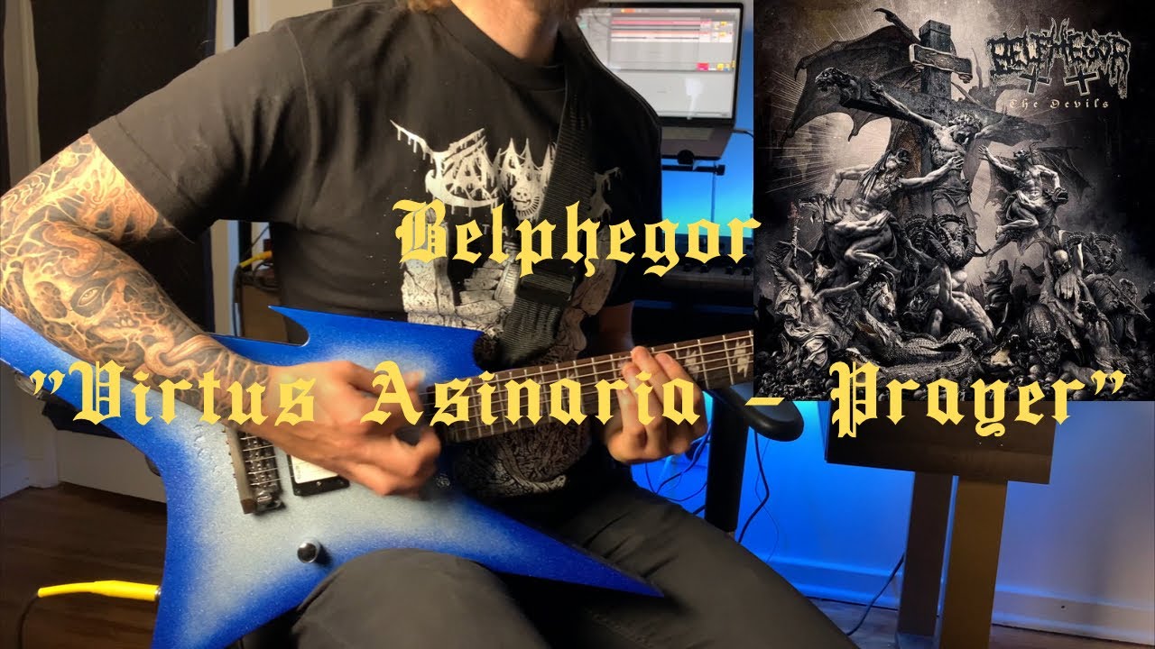 Belphegor Virtus Asinaria - Prayer Guitar Cover with BC Rich Ironbird ...