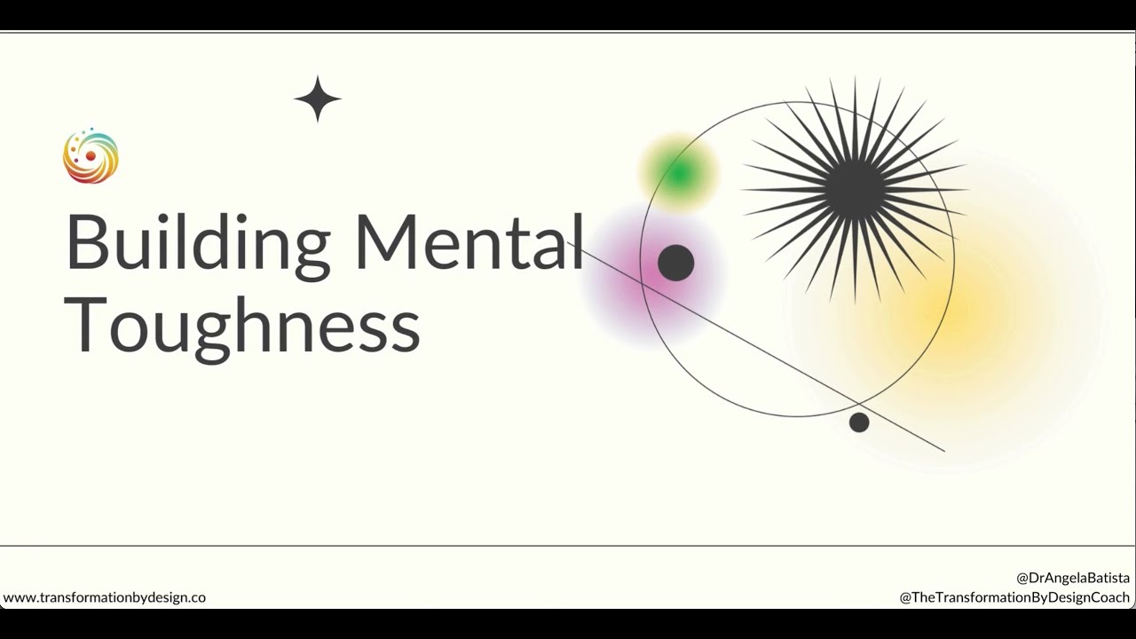 DrAngelaBatista - Building Mental Toughness - YouTube