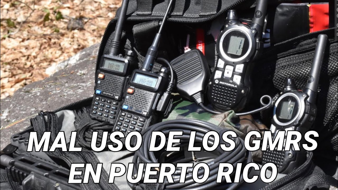 MAL USO DEL GMRS EN PUERTO RICO - YouTube