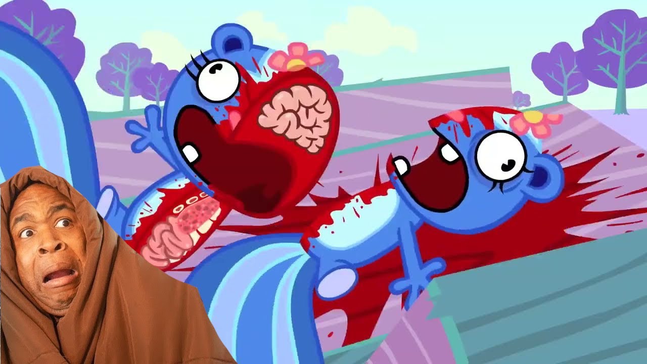 The Scariest Deaths In Happy Tree Friends..... - YouTube