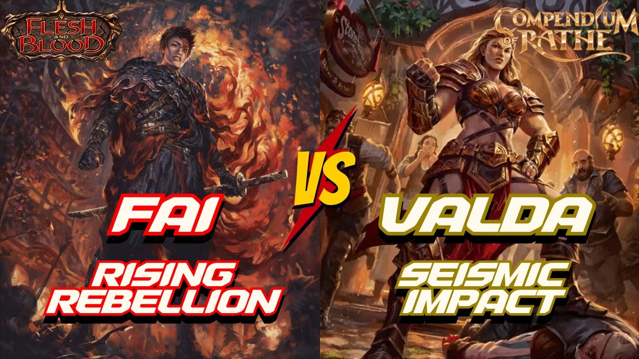 Daily FaB #348 | Fai vs. Valda | Flesh and Blood | Classic Constructed ...