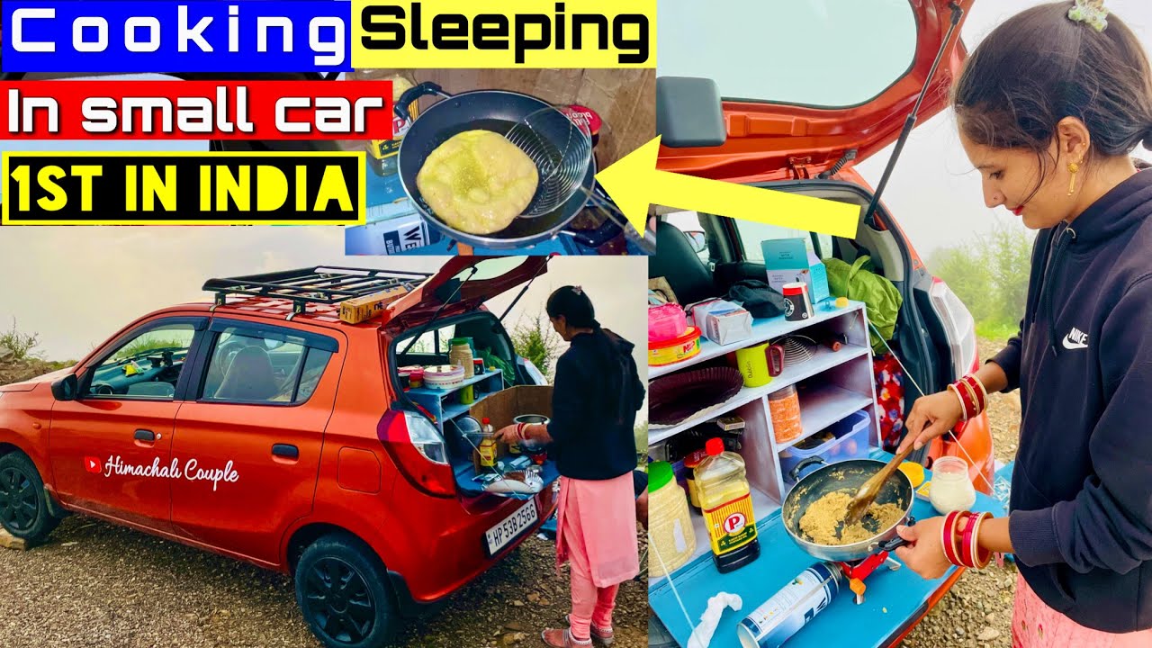 Vlog 168 | Mini camper van setup in India. 1st mini camper car in India ...