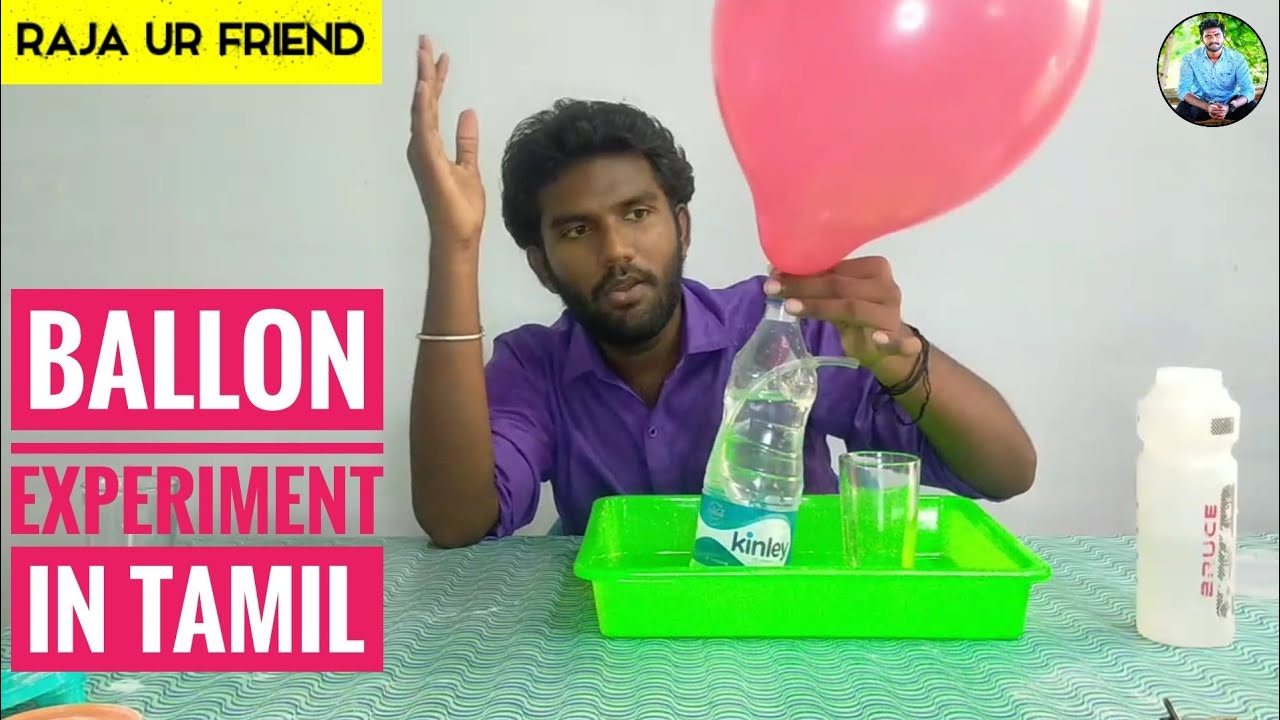 #Science_Experiment | Balloon Experiment in Tamil | Balloon Water ...