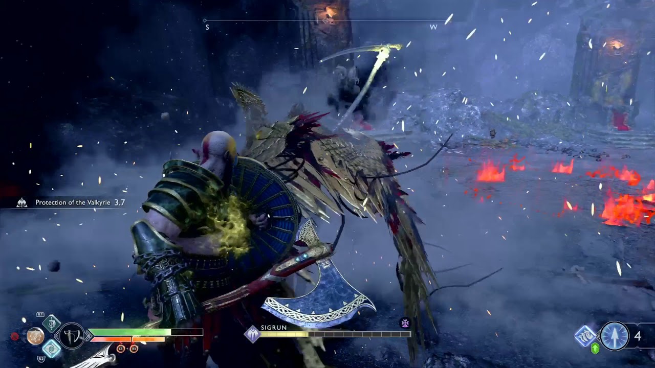God of War Final Valkyrie Boss - YouTube