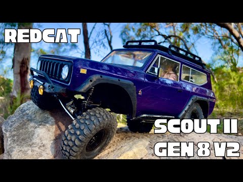 Redcat International Scout II Gen 8 V2 1/10 Scale RC Rock Crawler # ...