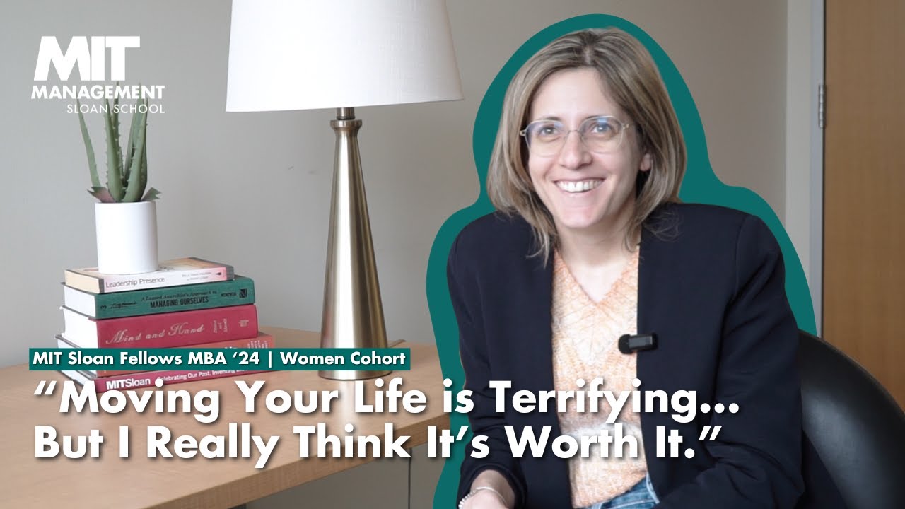 Making the Most of Your MIT Sloan Fellows MBA | Student Spotlight - YouTube