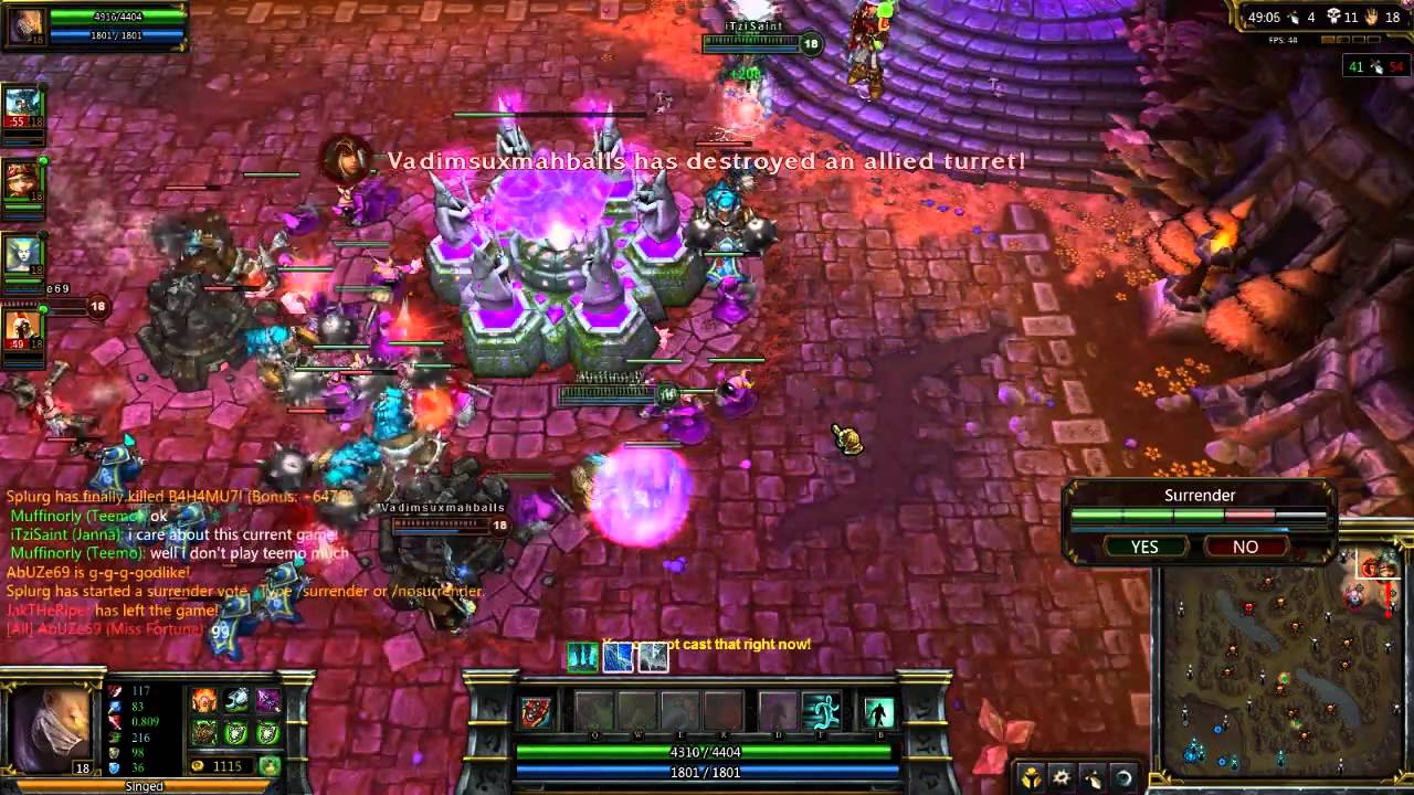 LoL Double Nexus Explosion - YouTube