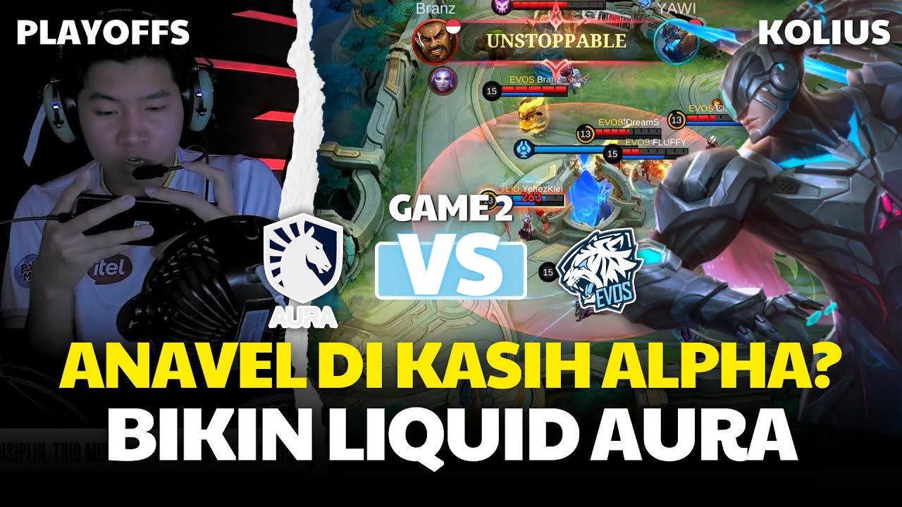 RESPECT HERO CLAWKUN? TLID VS EVOS GAME 2 MPL-ID S13 PLAYOFF GAME 2 ...
