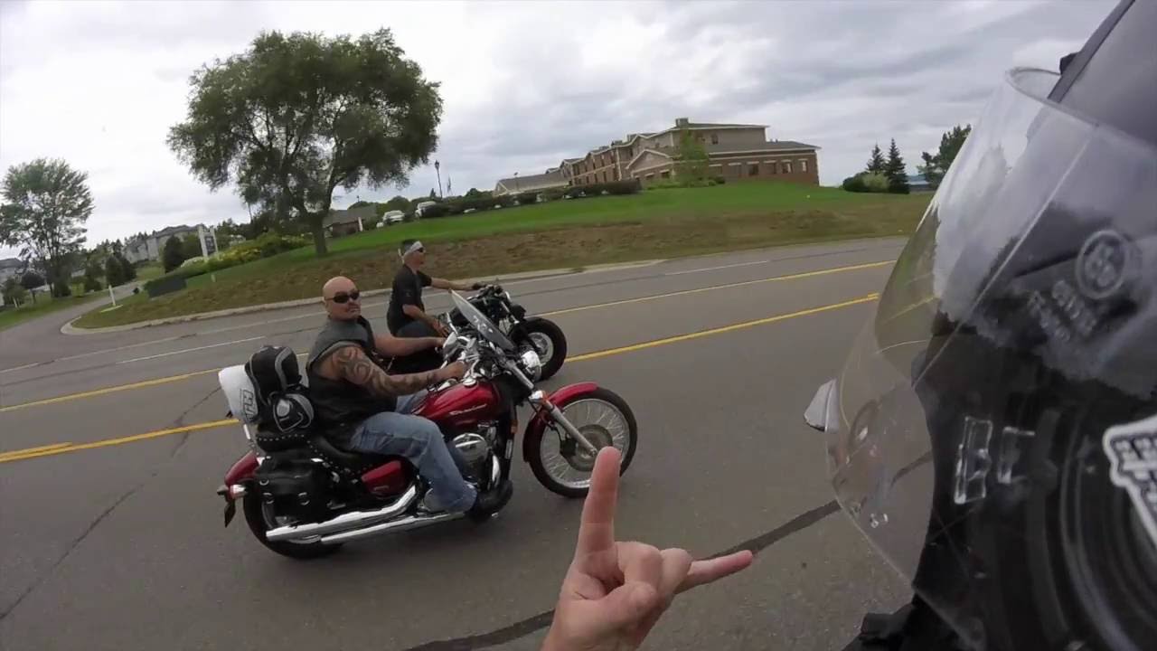 Motorcycle Ride in Northern Michigan. - YouTube
