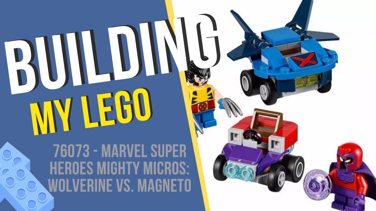 LEGO Marvel Super Heroes Mighty Micros: Wolverine vs. Magneto (76073 ...