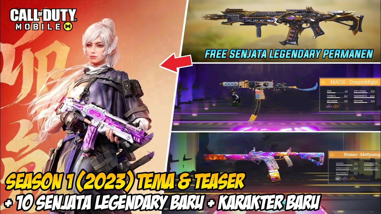 Season 1 (2023) tema & teaser + karakter baru + 10 senjata legendary ...