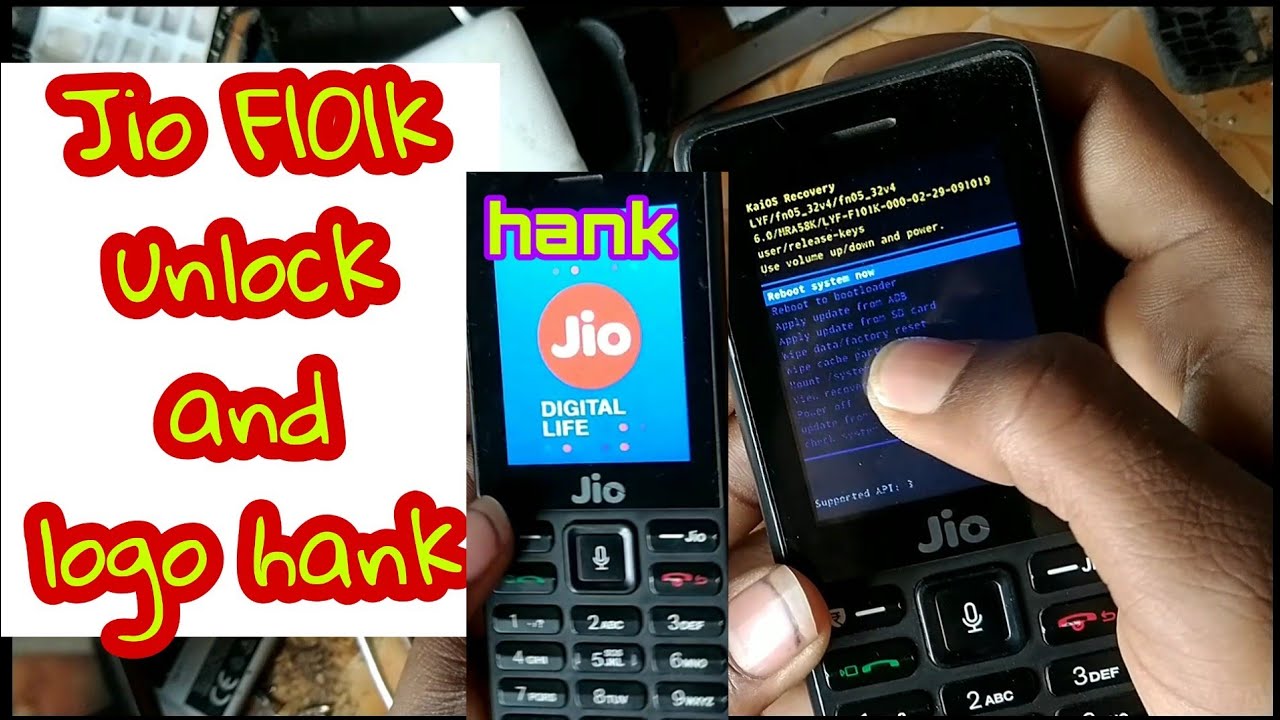 Jio F101K unlock | logo hank problem hard reset - YouTube